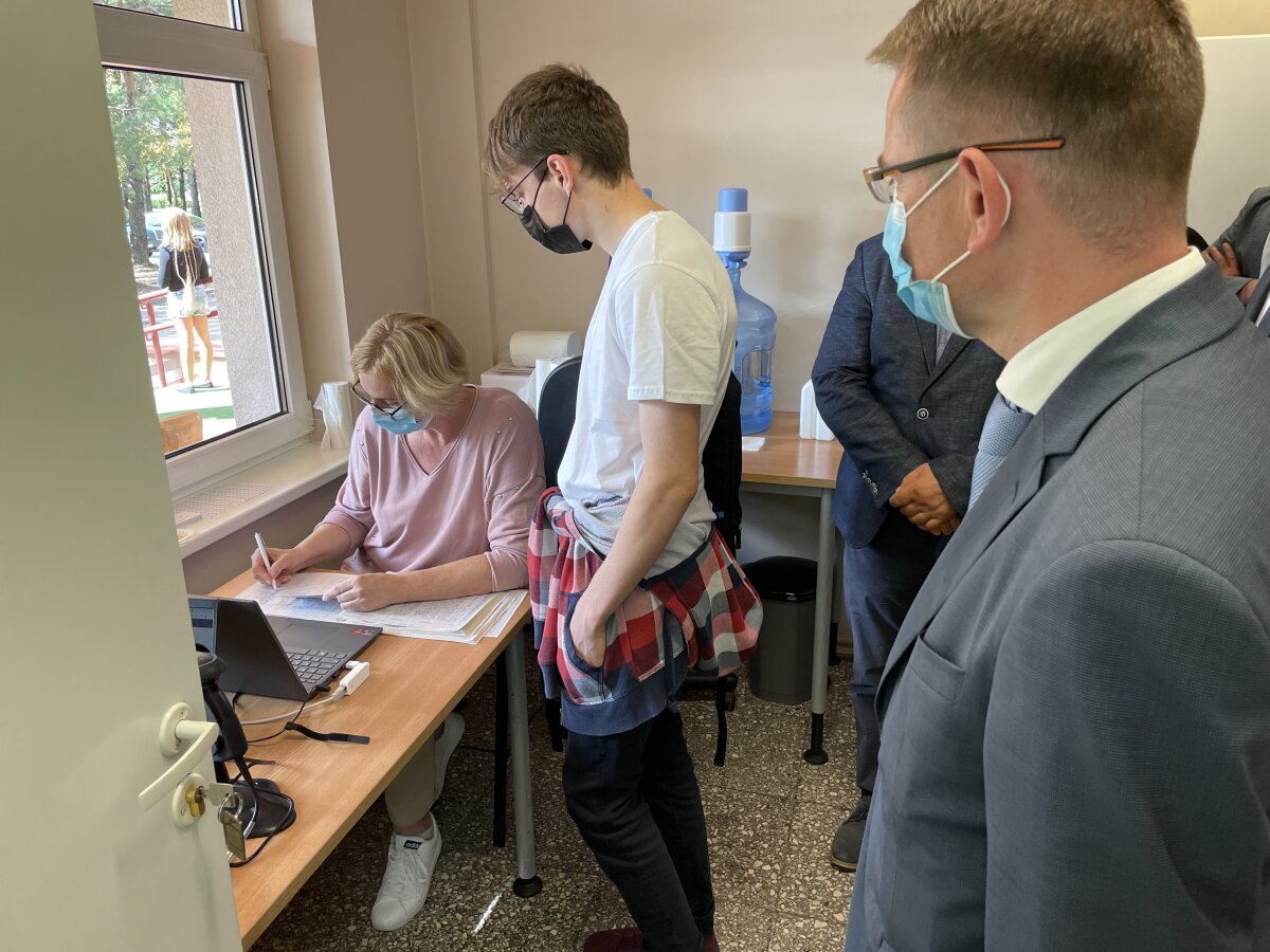 Biržuose lankėsi sveikatos apsaugos ministras Arūnas Dulkys | Biržų ...