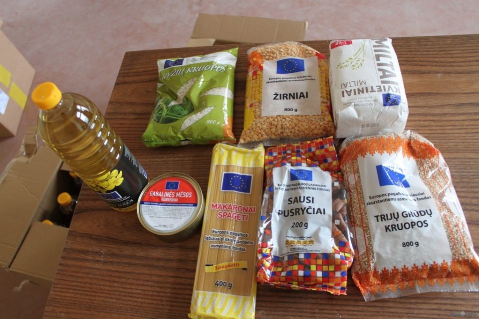 Bus dalinami maisto produktai nepasiturintiems | Biržų rajono savivaldybė Bus dalinami maisto produktai nepasiturintiems | Biržų rajono savivaldybė