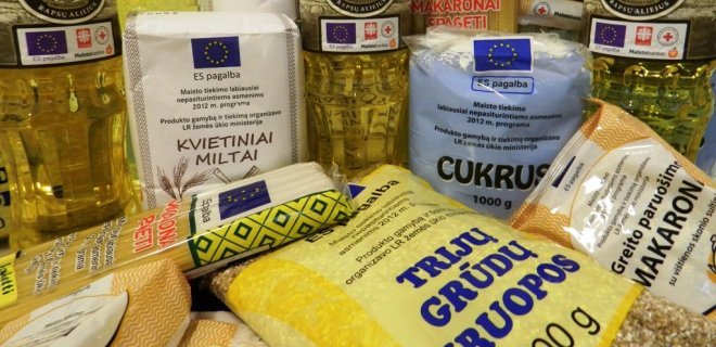 Bus dalinami maisto produktai nepasiturintiems | Biržų rajono savivaldybė Bus dalinami maisto produktai nepasiturintiems | Biržų rajono savivaldybė